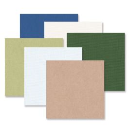 Natural Beginnings Tone-on-Tone Paper Pack (12/pk) - Creative Memories