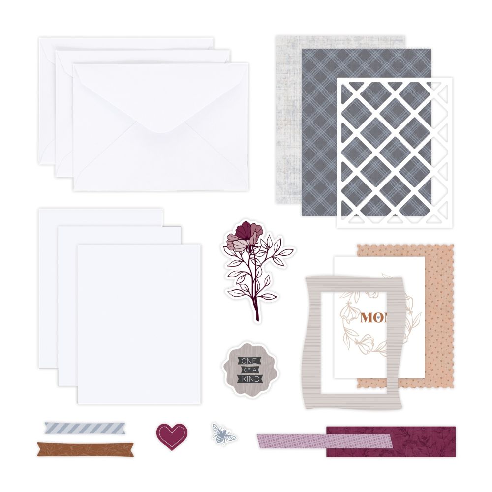 Mother's Day Cards: Bee Happy Trio Card Kit - Creative Memories