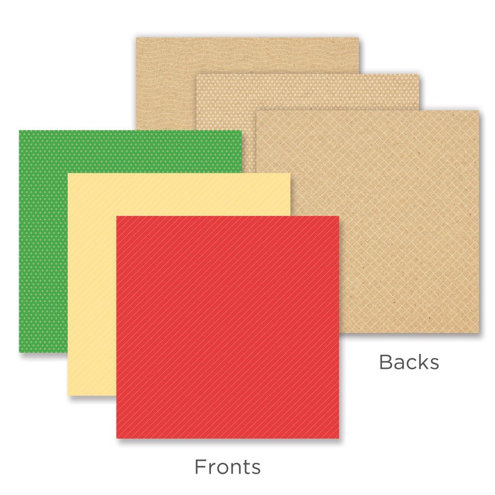 Rainbow Kraft Scrapbook Paper: This Life - Creative Memories