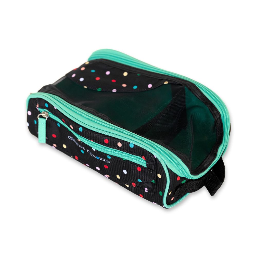 Rainbow Storage Case: Rainbow Dots Memory Mate Case - Creative Memories