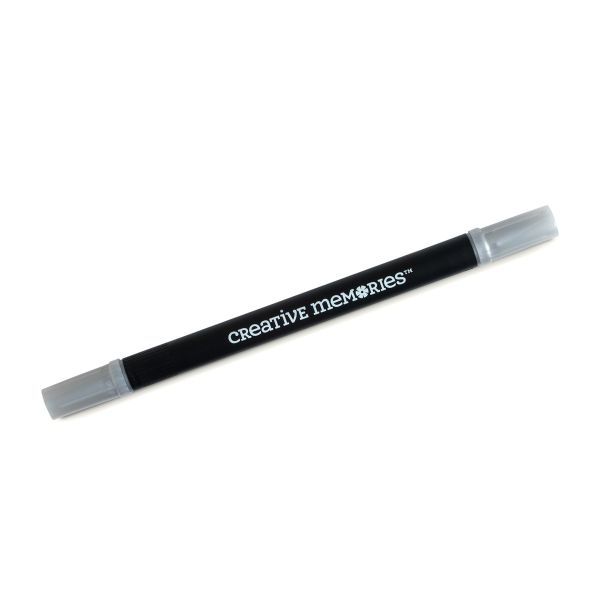 Silver Metallic Dual-Tip Pen - Creative Memories